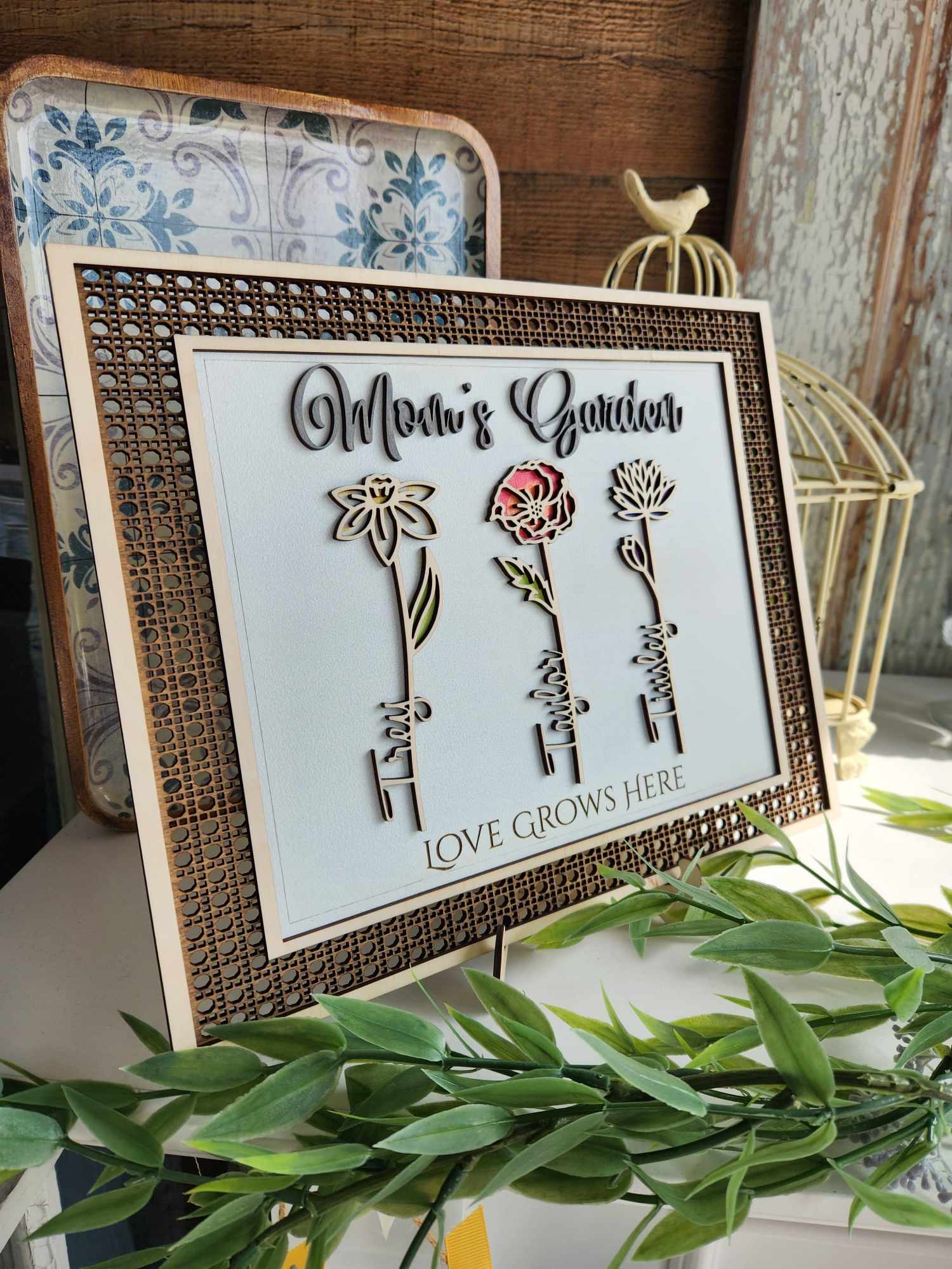 Mom/Dad Grandma/Grandpa Themed Signs – Sweet Hydrangea